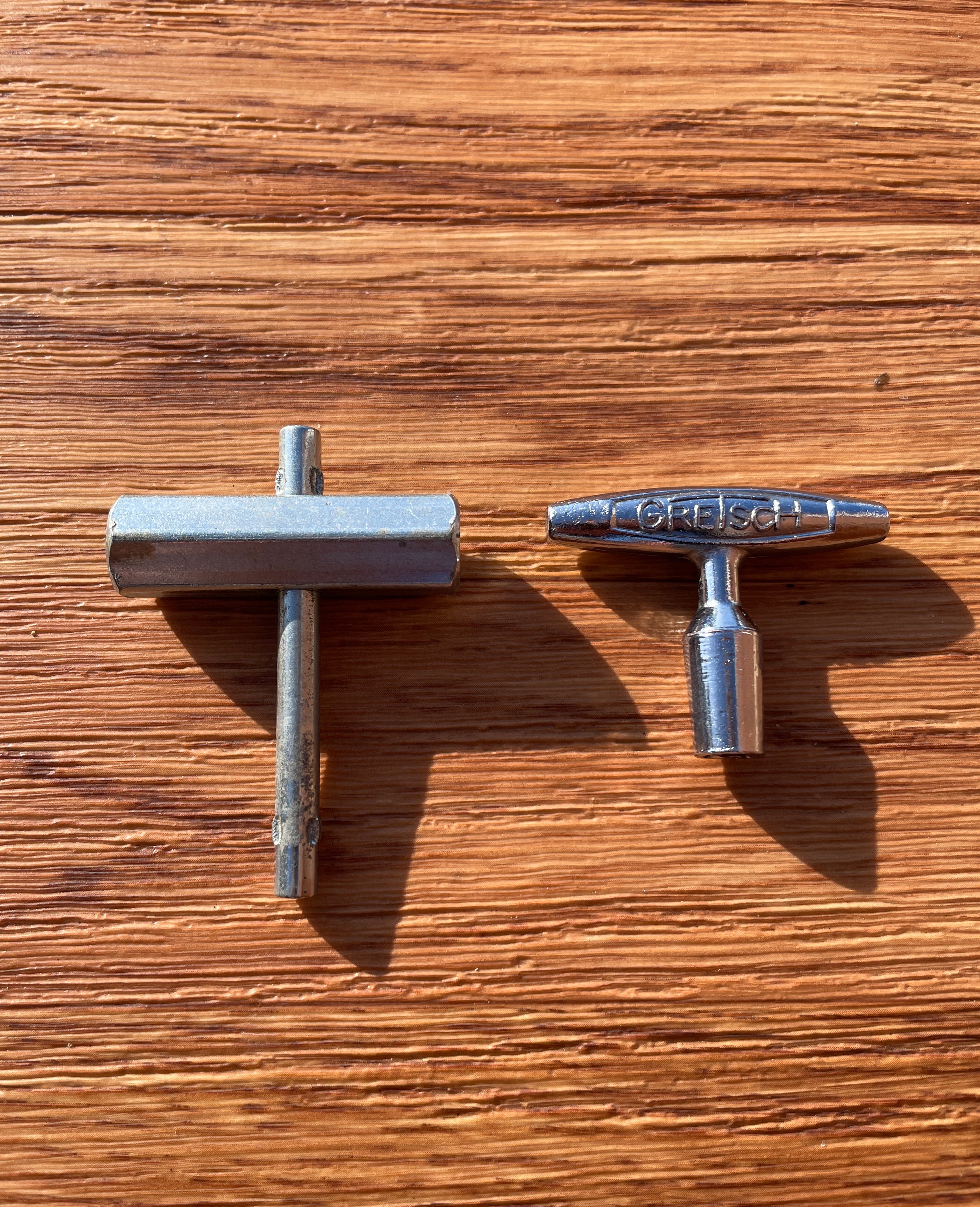 Vintage 1960s Gretsch Drum Tuning Key & Rail Consolette Hex Wrench ...