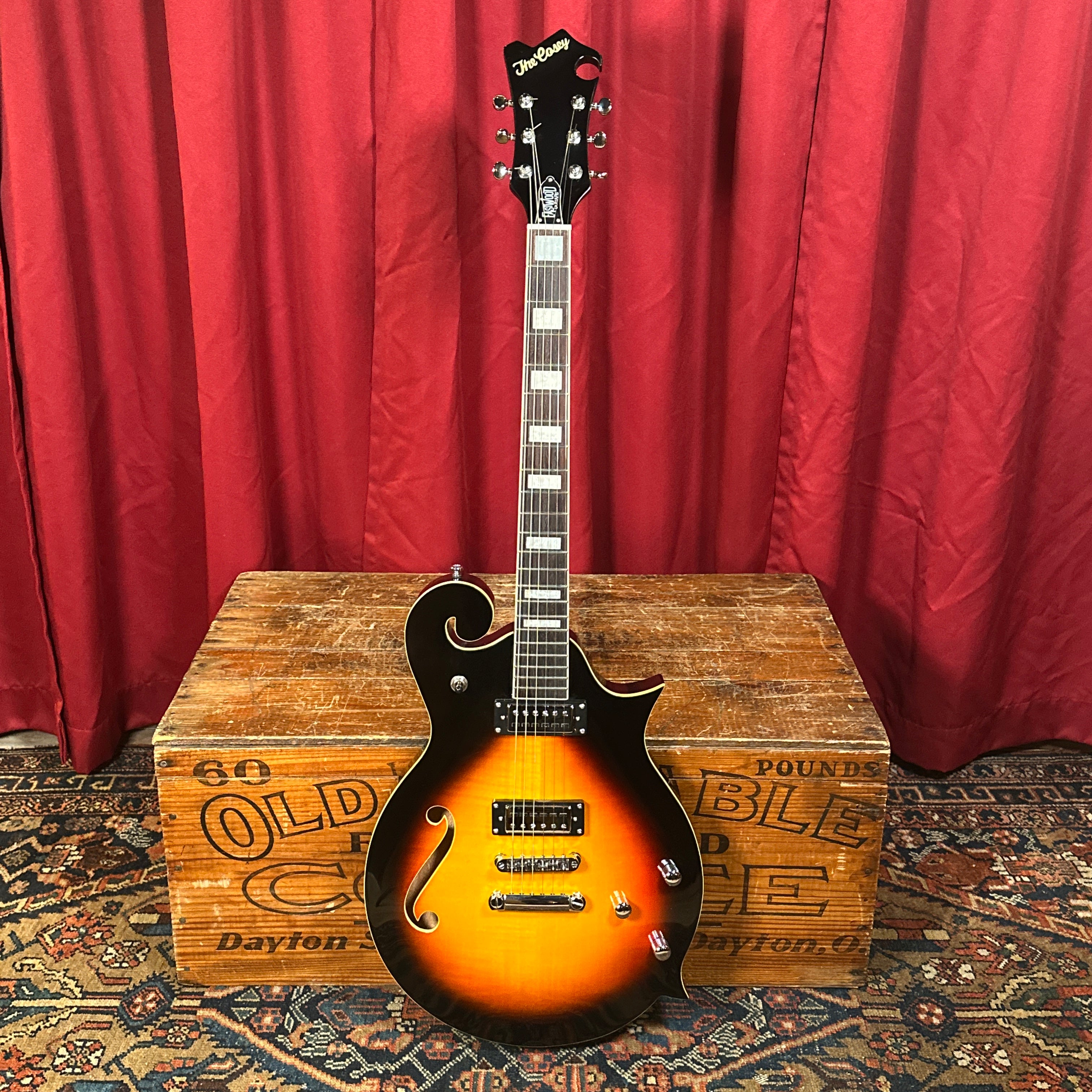 Eastwood Tribute 1975 Morris The Cosey Electric Guitar Sunburst w/ Ori ...