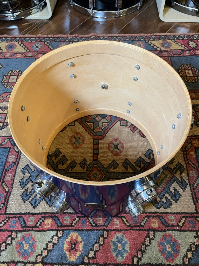 DW Drum Set Blue/Purple Sparkle Drum Workshop Pre-Collector's Series 2 ...