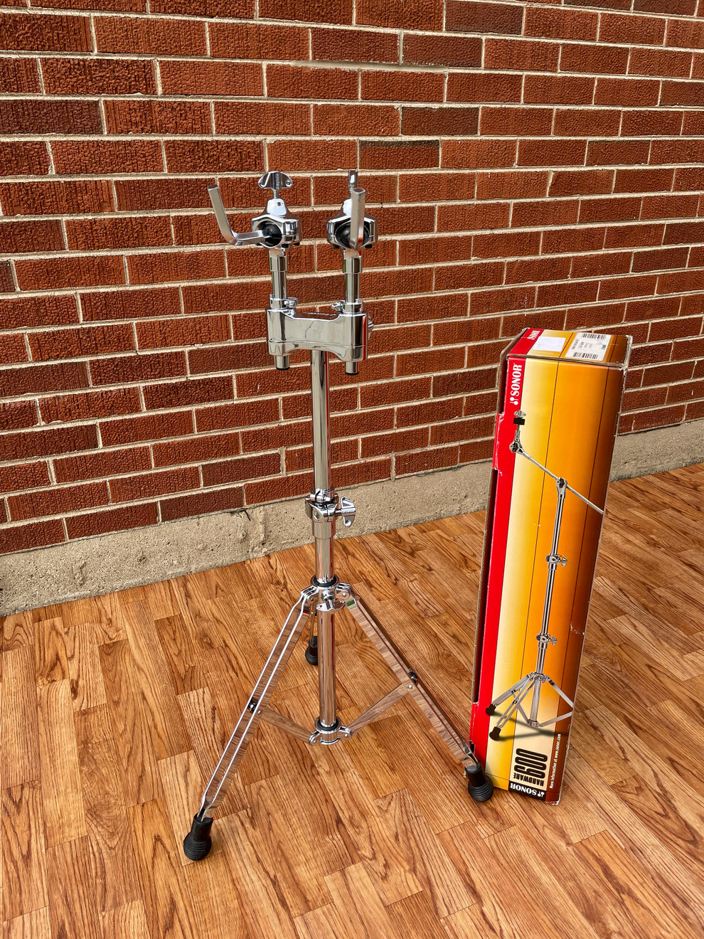 Sonor DTS 675 MC Double Tom Stand 600 Series w/ AX4 Tom Mounts – Drugan ...