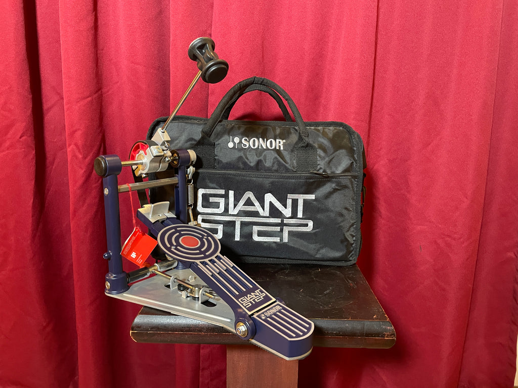 Sonor Giant Step Single Bass Drum Pedal w/ Case - Brand New – Drugan's ...