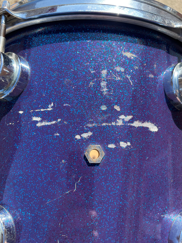 DW Drum Set Blue/Purple Sparkle Drum Workshop Pre-Collector's Series 2 ...
