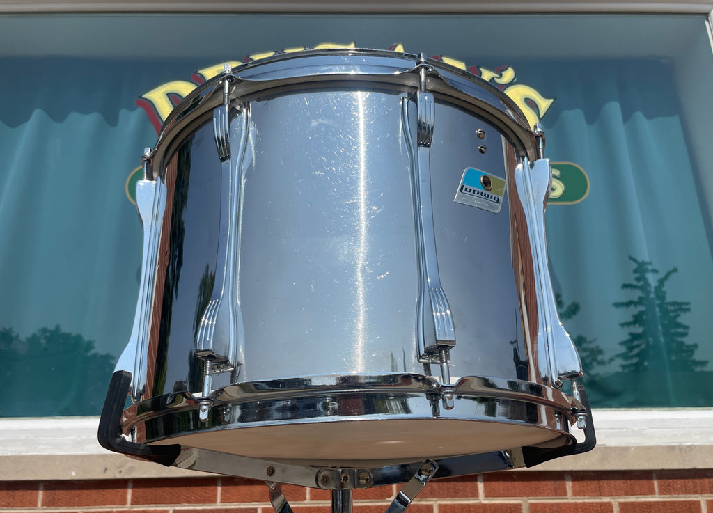1970s Vintage Ludwig 10x14 Stainless Steel Tom Bonham Mach Lug – Drugan ...