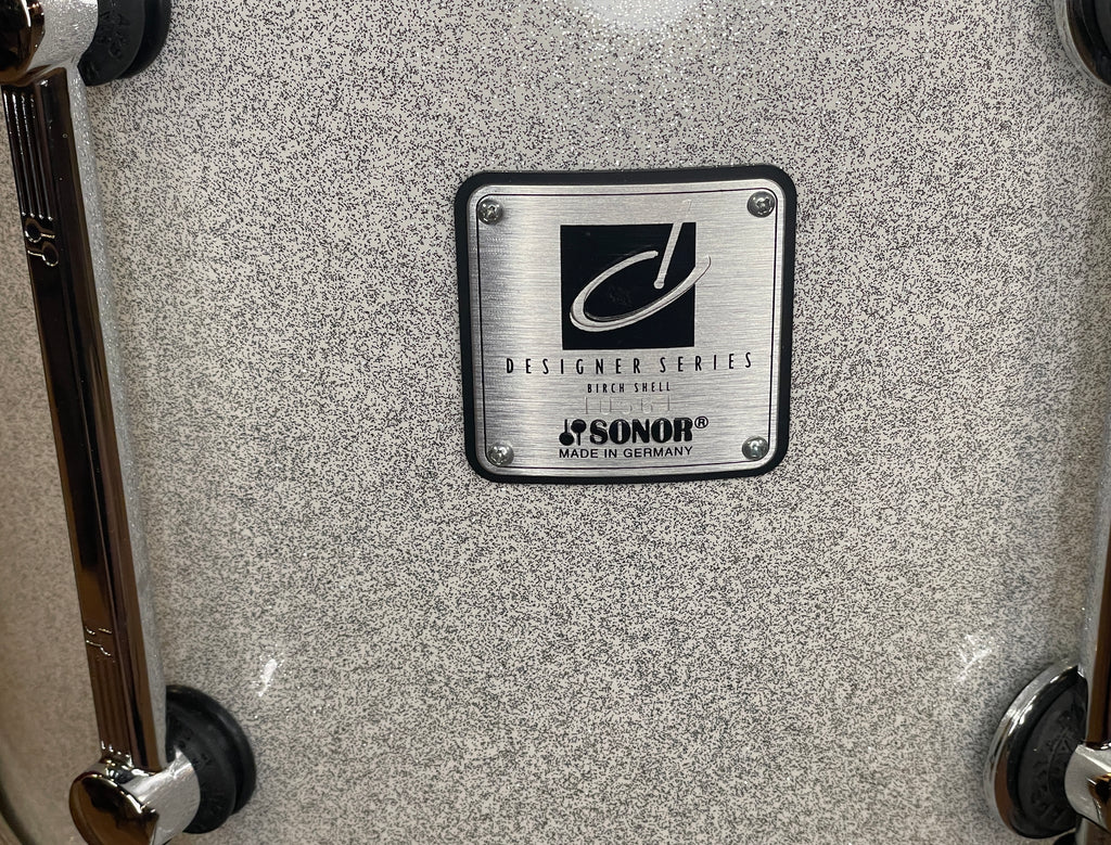 Sonor Designer Series 13" Maple Light Tom Single White Sparkle 11x13 1 ...