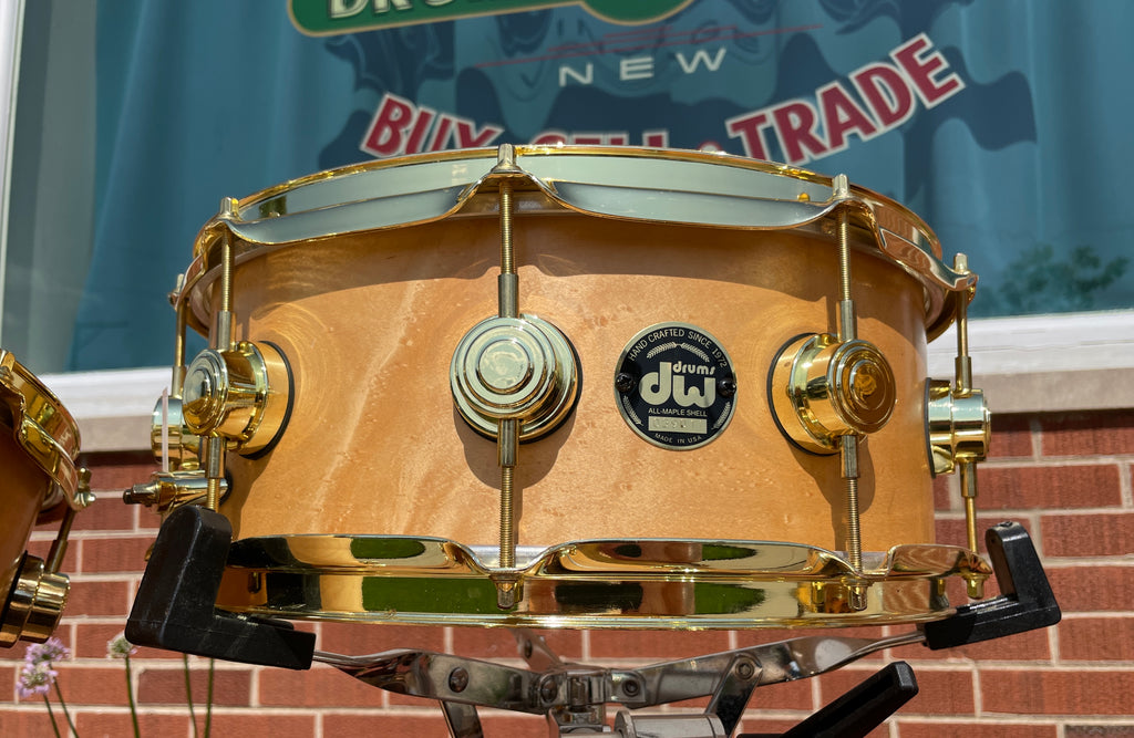 DW Collector's Series Drum Set Gold Hardware Drum Workshop 22/10/12/14 ...