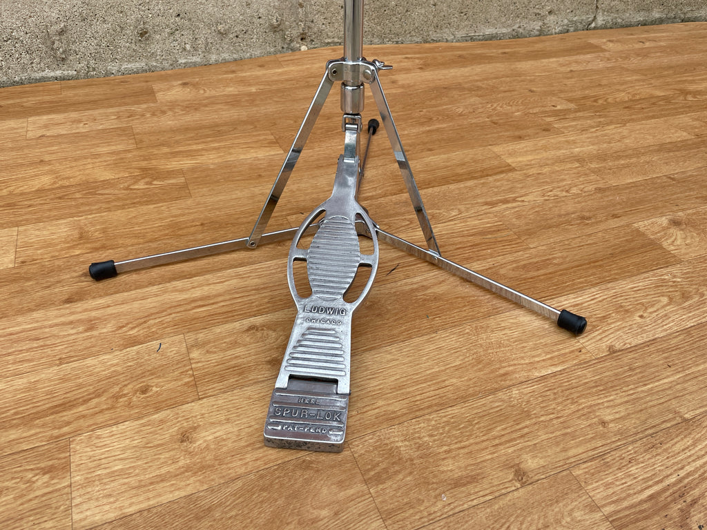 1960s Ludwig No. 1123 Flat Base Hi-Hat Stand Ringo Starr The Beatles – Drugan's Drums & Guitars