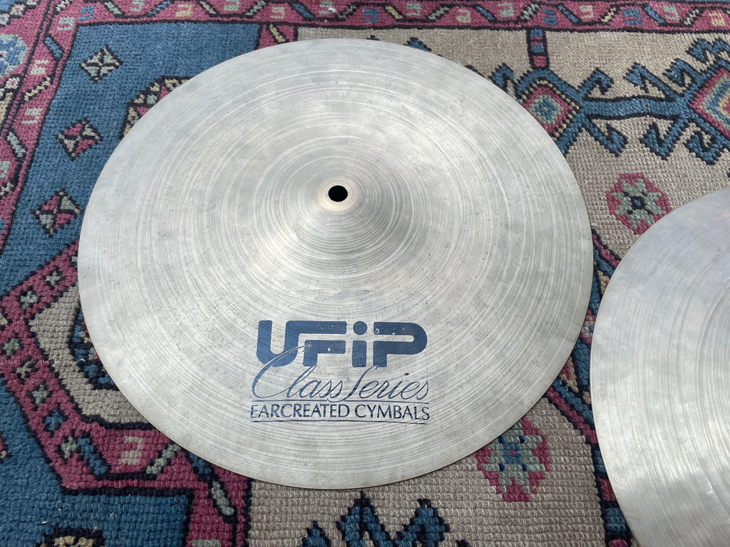 14" UFIP Class Series Hi-Hat Cymbal Pair 1102g/1304g – Drugan's Drums & Guitars