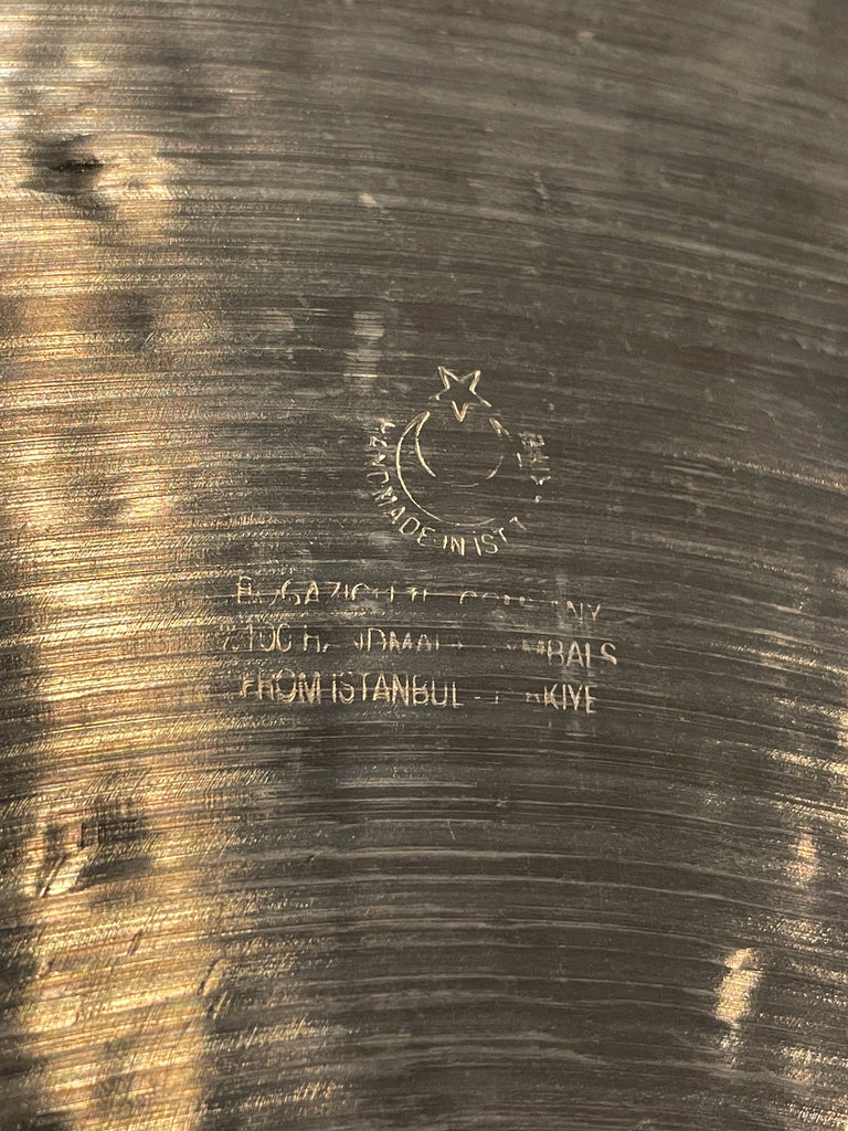 22" Bosphorus The Hammer Jeff Hamilton Ride Cymbal 2468g *Video Demo ...