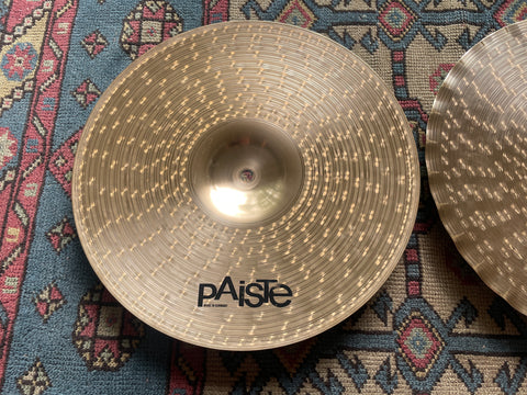 14" Paiste Black Alpha Slipknot Edition Sound Edge Hi-Hat Cymbal Pair ...
