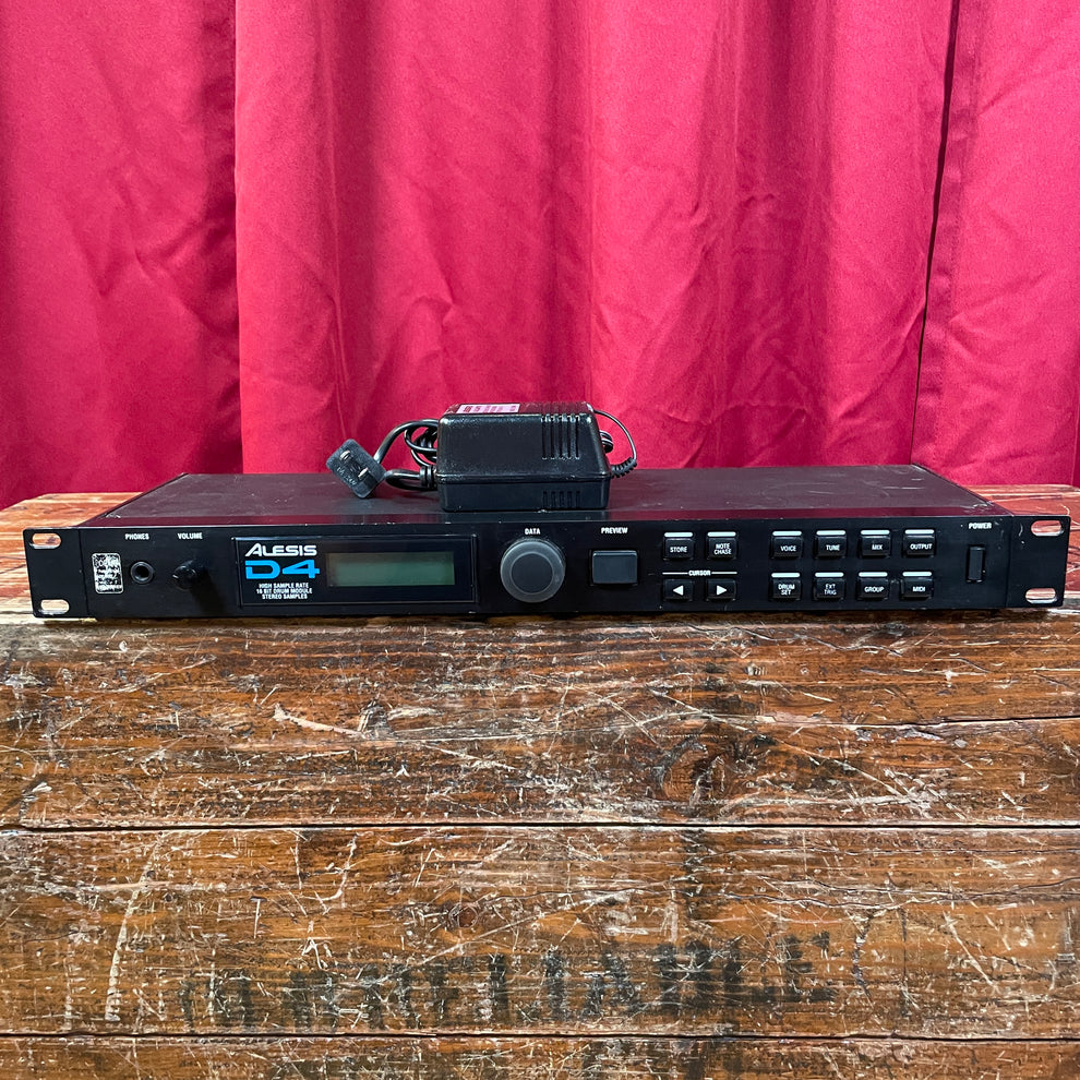 Alesis D4 16-Bit Stereo Drum Module Sample Rack – Drugan's Drums & Guitars