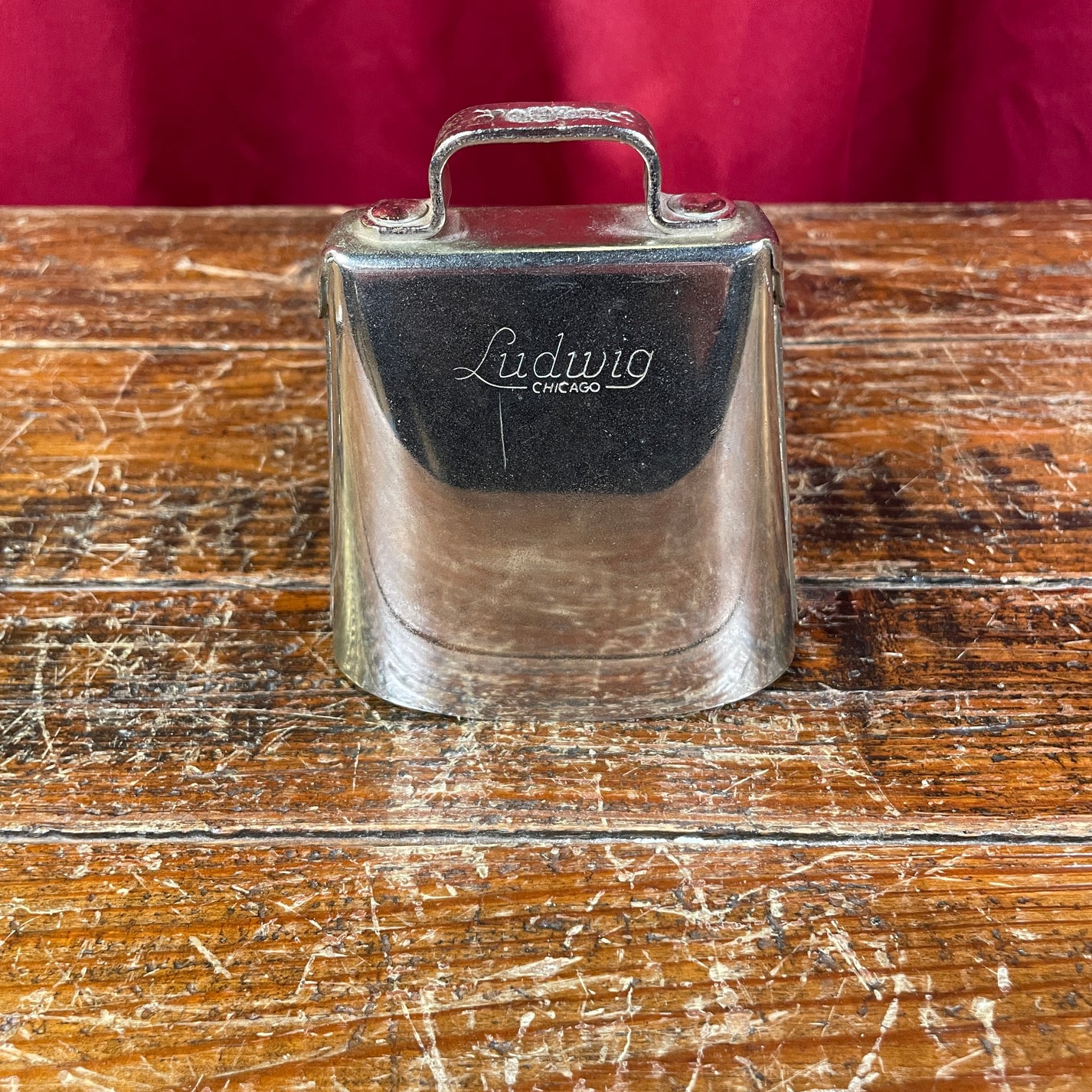Vintage 1960s Ludwig No. 128 4" Cow Bell Script Logo w/ Mount – Drugan ...