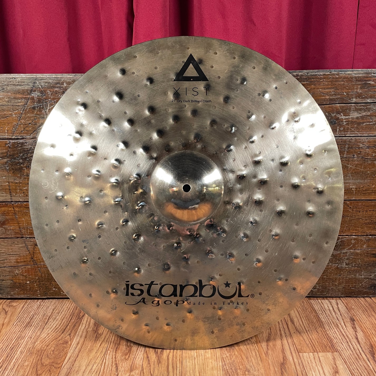 21" Istanbul Agop Xist Dry Dark Brilliant Crash Cymbal 1654g *Video De ...