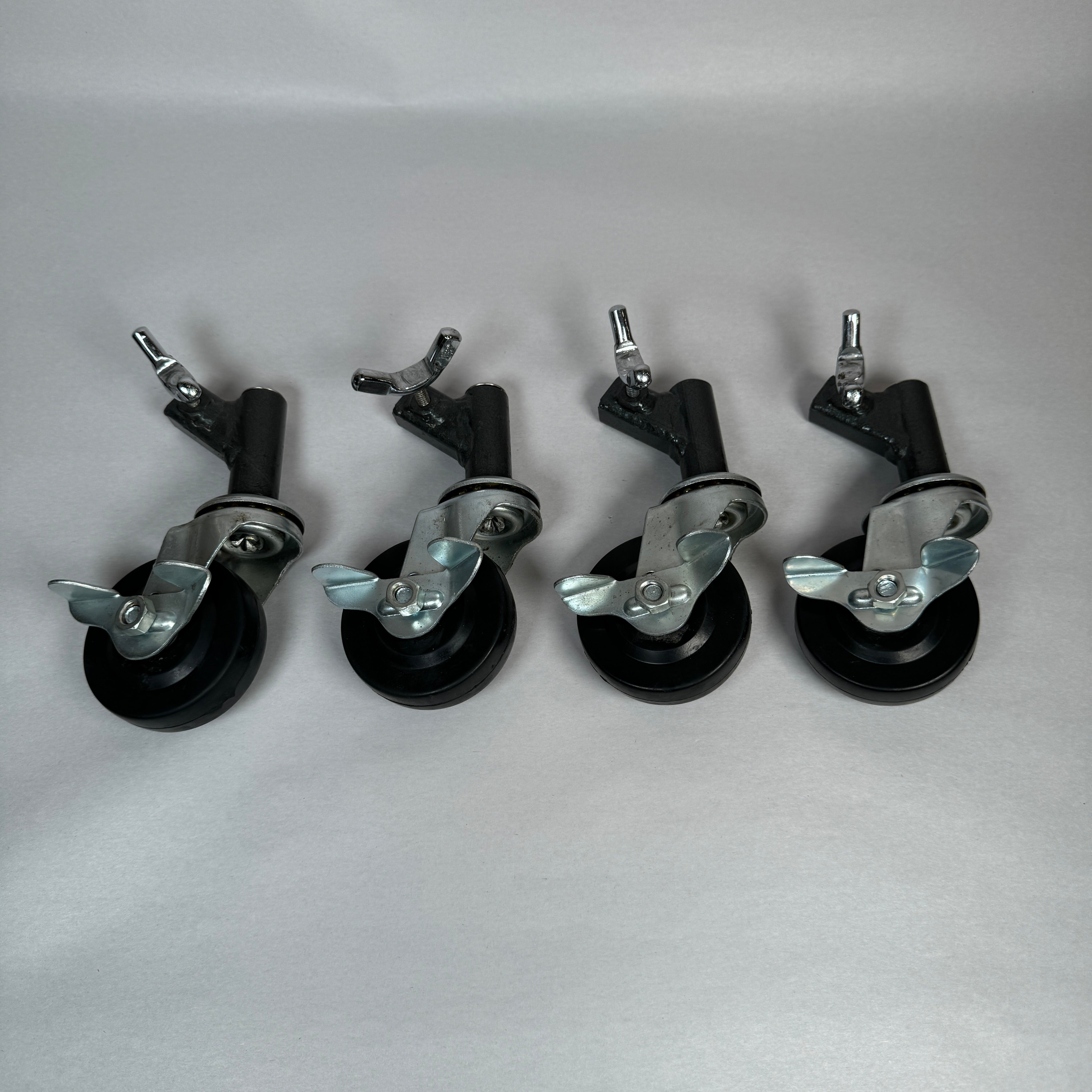 Latin Percussion LP764 Percussion Table Casters 4-Pack Black – Drugan's ...