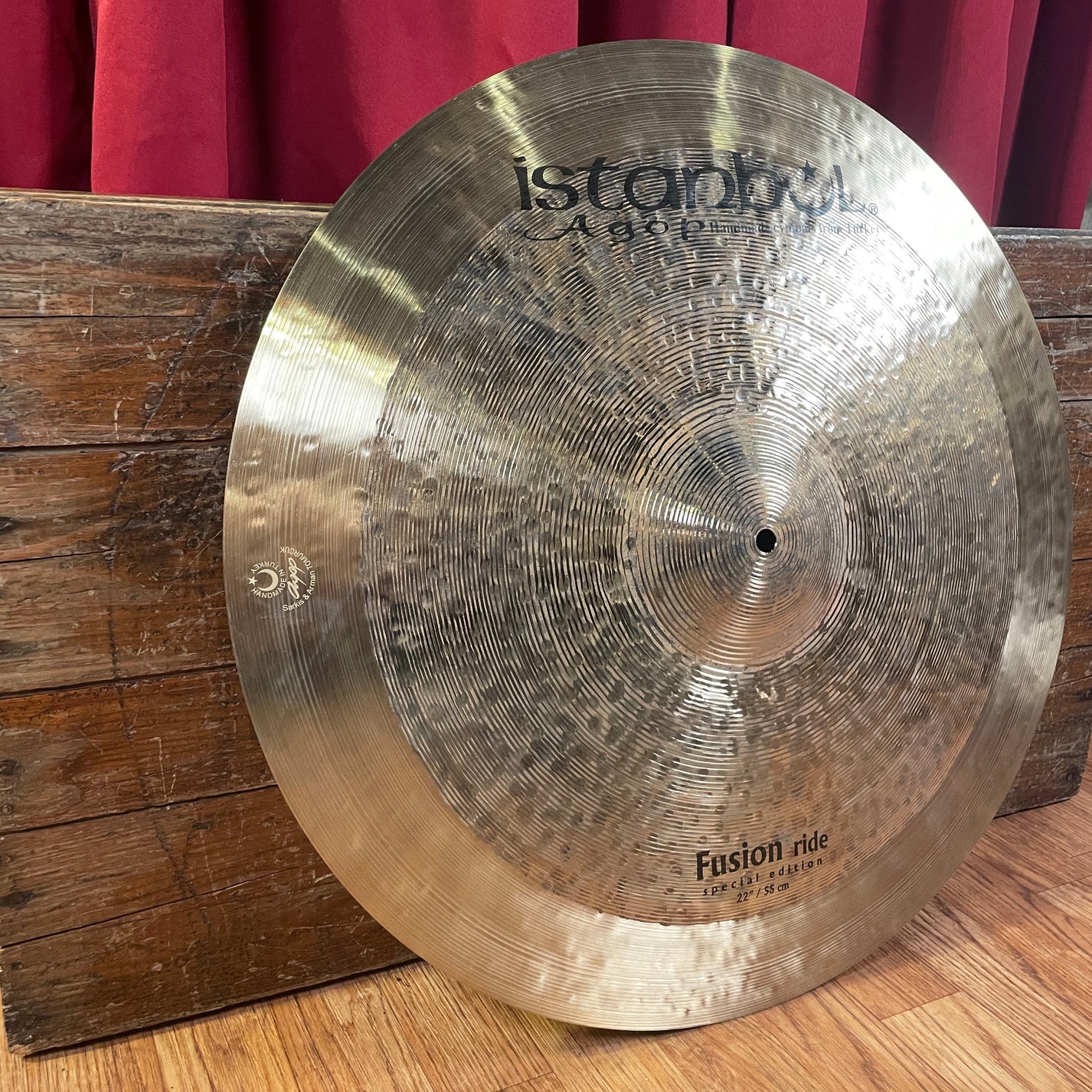 22" Istanbul Agop Special Edition Fusion Ride Cymbal 2678g *Video Demo ...