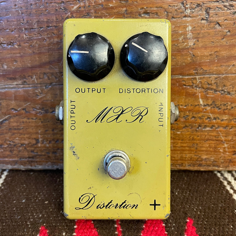 1976 Vintage MXR Distortion + Script Logo Distortion Plus – Drugan's ...