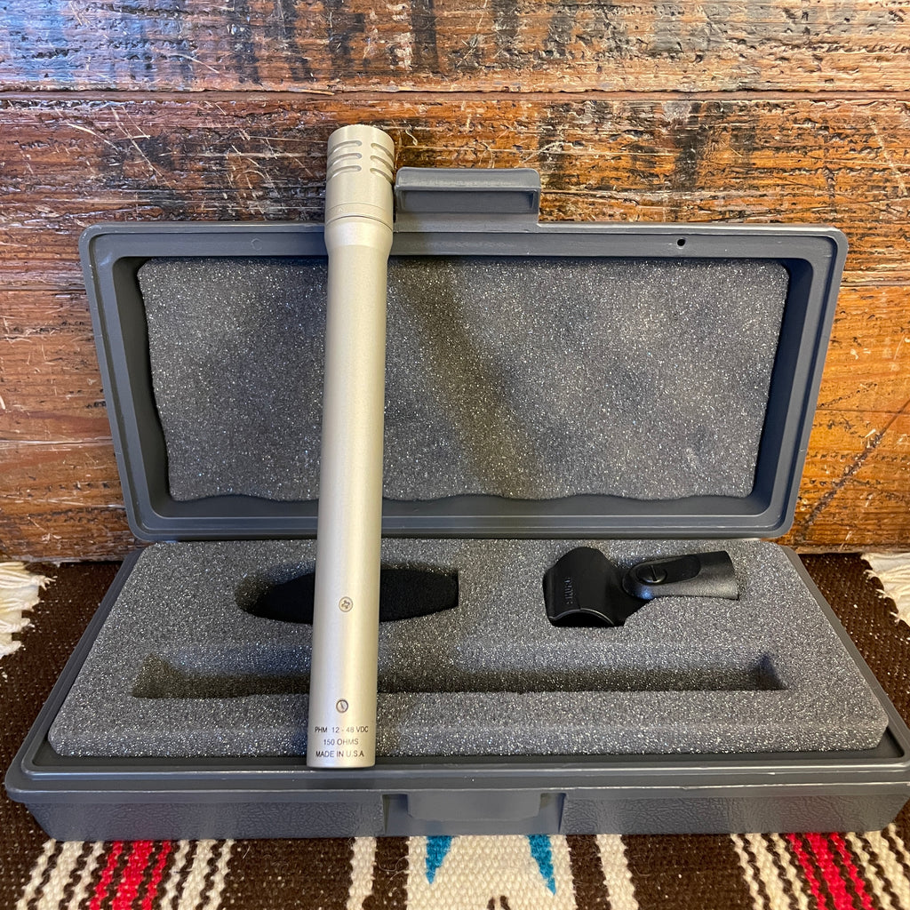 Shure SM81 Small Diaphragm Condenser Microphone w/ Box – Drugan's Drums ...