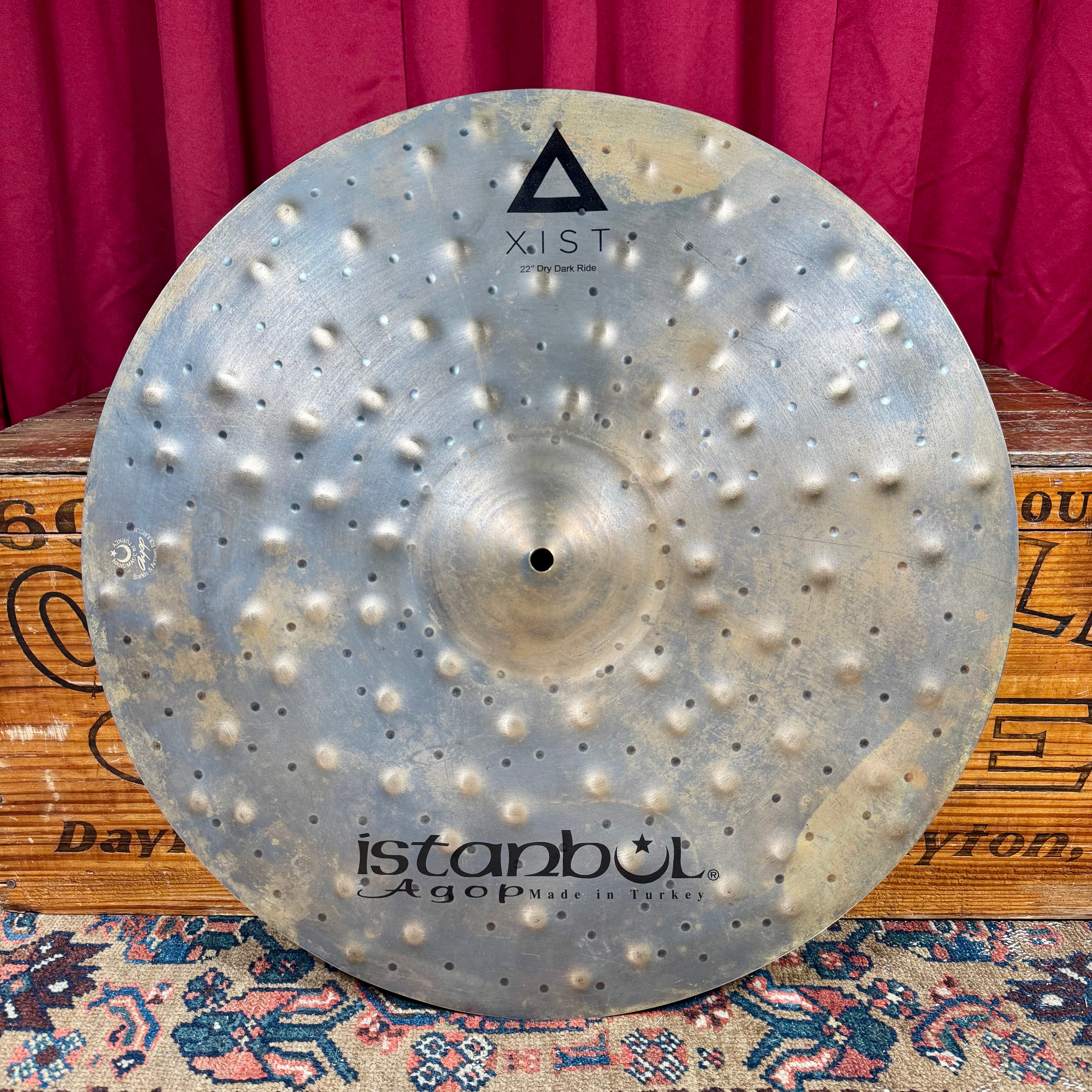22" Istanbul Agop Xist Dry Dark Ride Cymbal 2738g *Video Demo* – Drugan ...