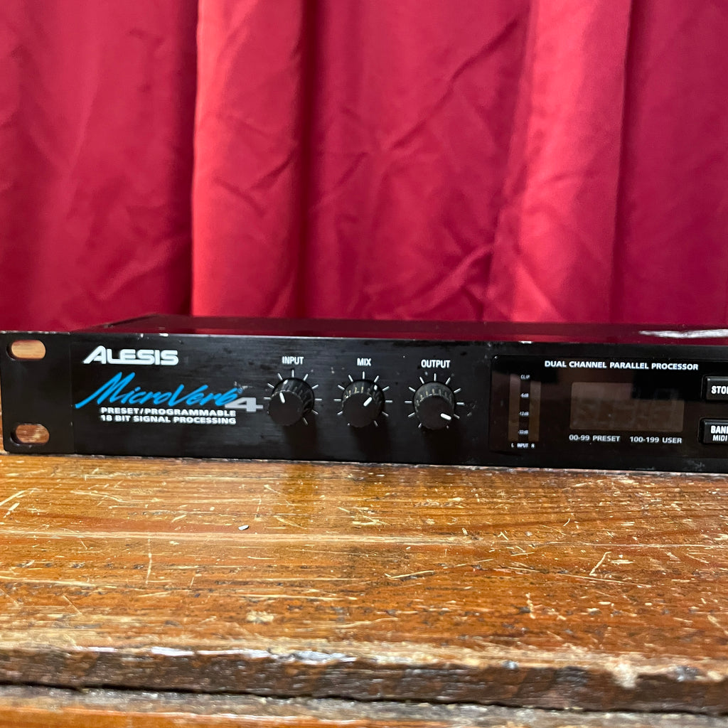 Alesis MicroVerb 4 18-Bit Multi Effects Signal Processor – Drugan's ...