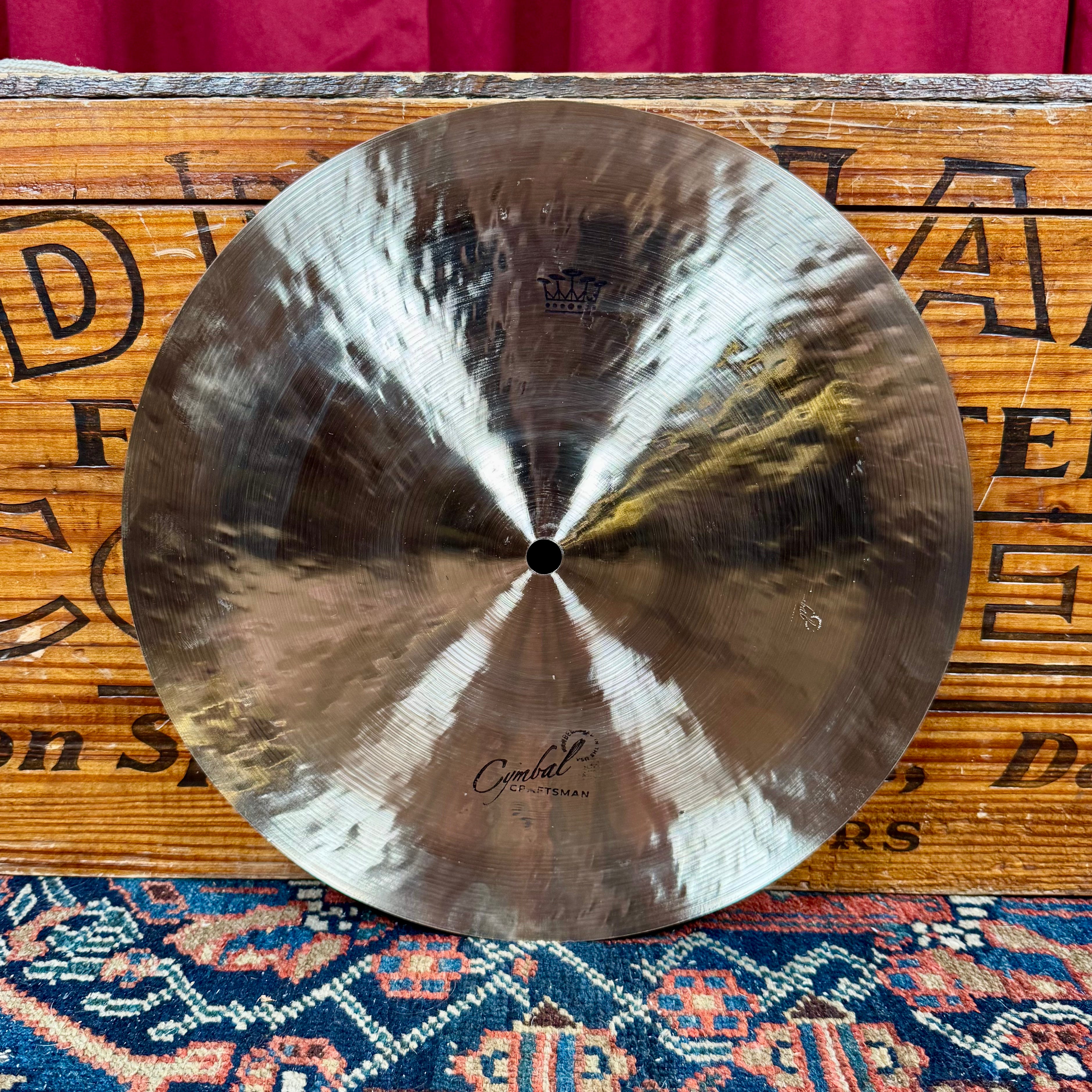 12" Royal Cymbals Cymbal Craftsman Mini China 469g *Video Demo ...