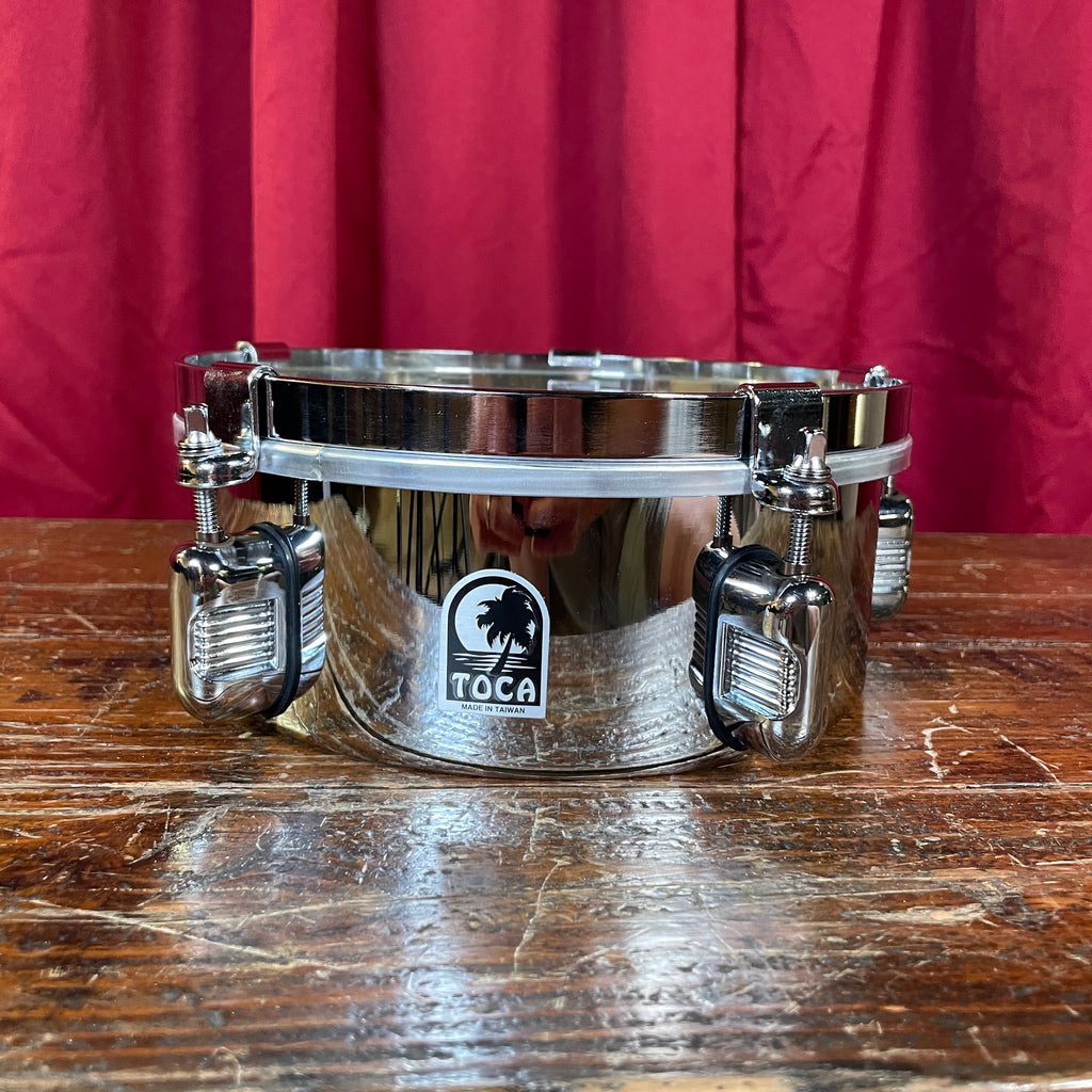 Toca 8" Mini Timbale Steel T408 – Drugan's Drums & Guitars