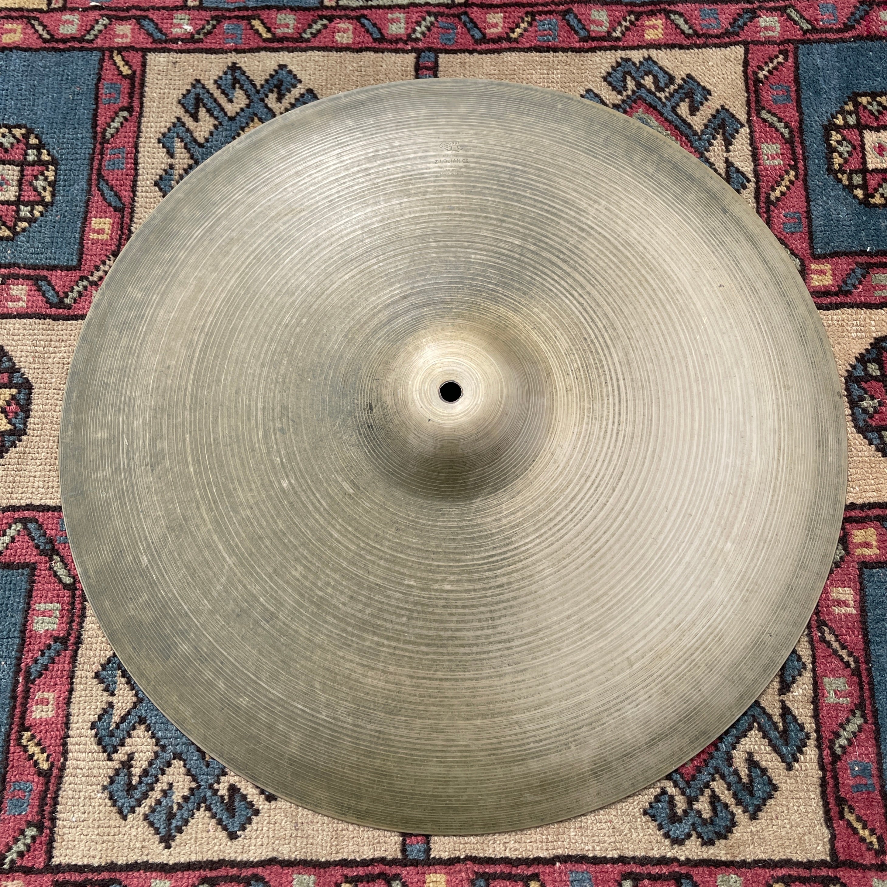 20" Zildjian A 1950s Small Stamp Ride Cymbal 2088g *Video Demo ...