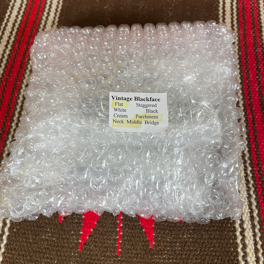 Lollar Vintage Blackface (Sixty-Four) Flat Pole Pickup Set - Parchment ...