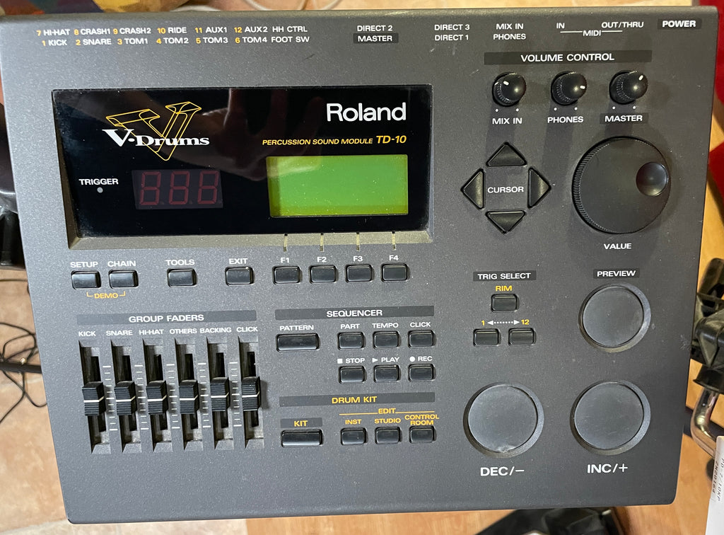 Roland TD-10 V-Drum Kit Electronic Drum Set – Drugan's Drums & Guitars