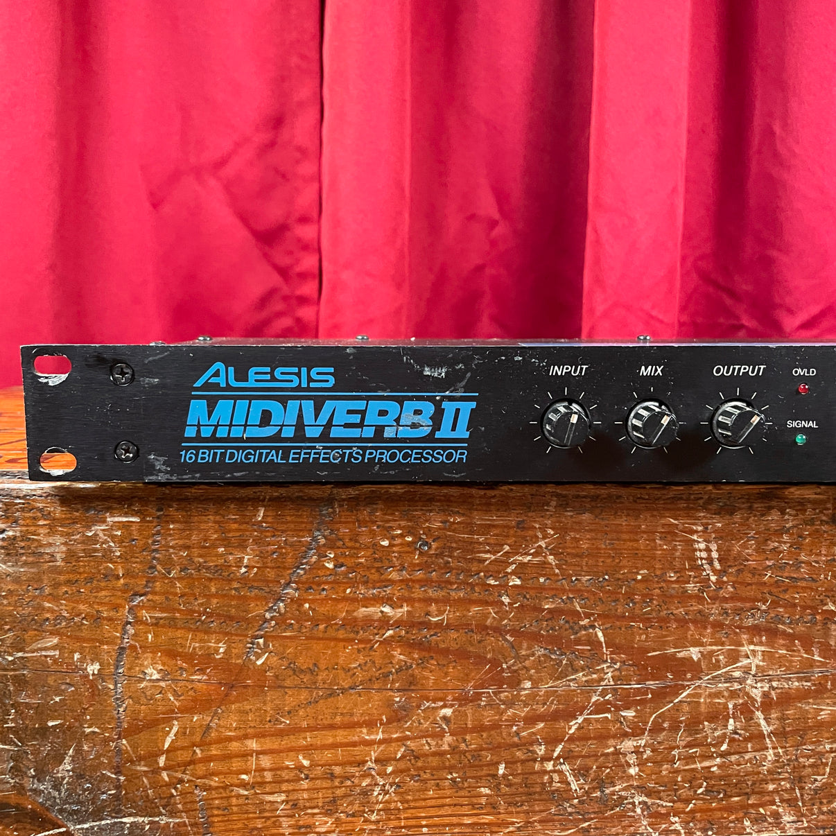 Alesis Midiverb II 16-Bit Digital Effects Processor w/ Power Supply ...