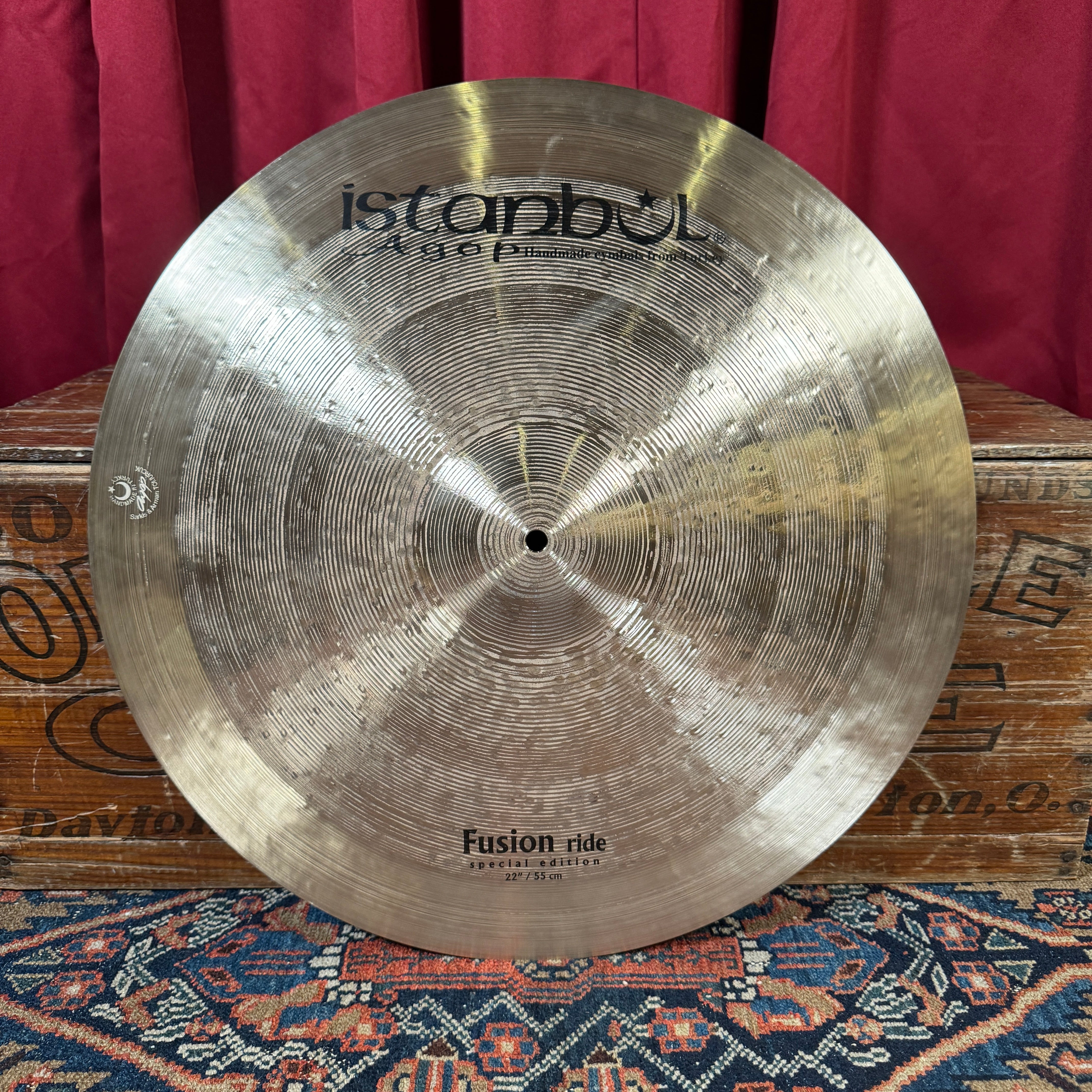 22" Istanbul Agop Special Edition Fusion Ride Cymbal 2648g *Video Demo ...