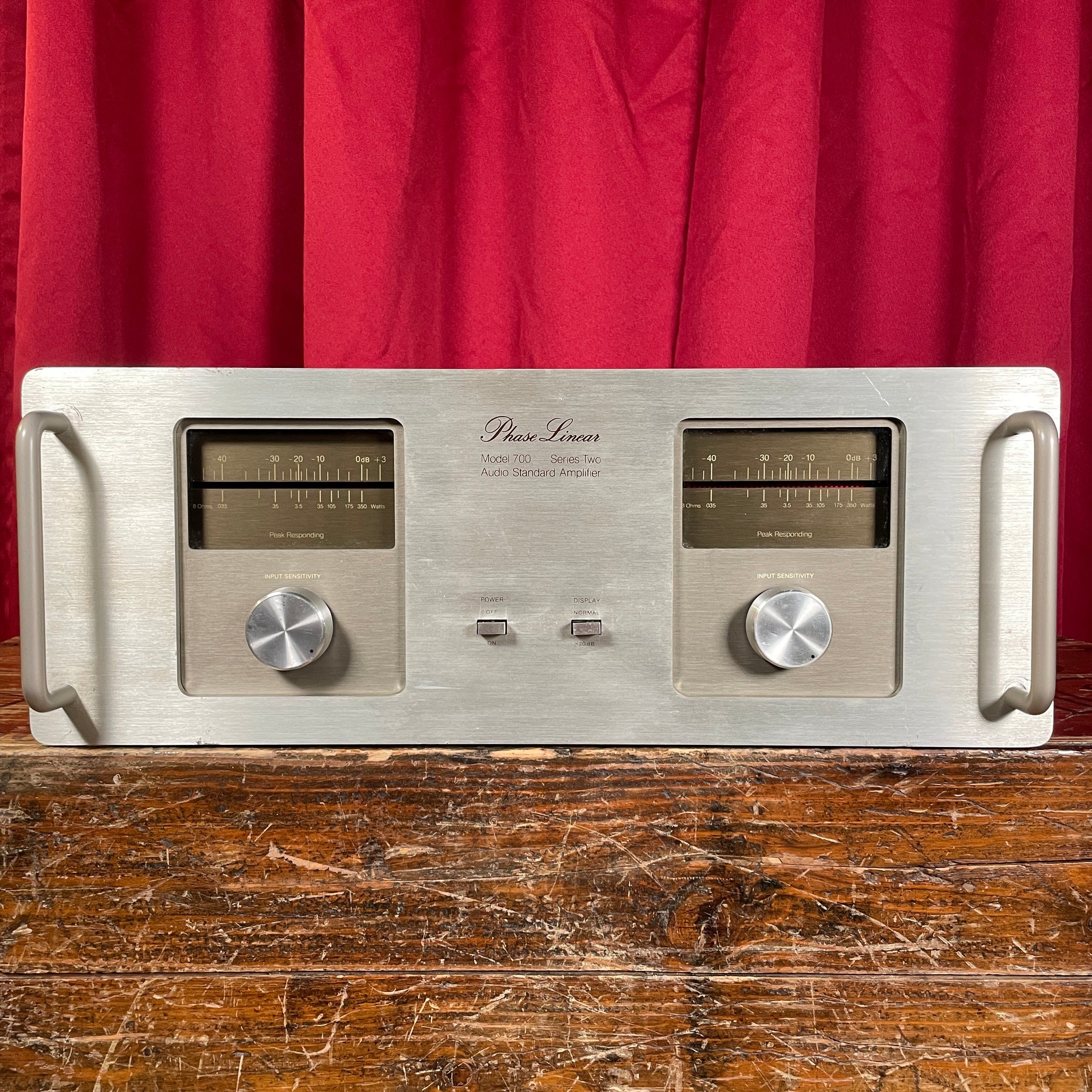 Phase Linear 700B Series Two Audio Standard Amplifier - Stereo Power A ...