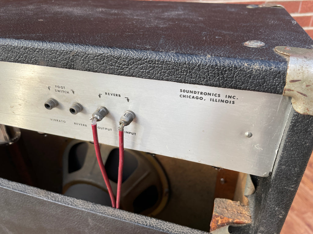 Vintage Soundtronics Model 400 2x12 Guitar Combo Amplifier - Kern ...