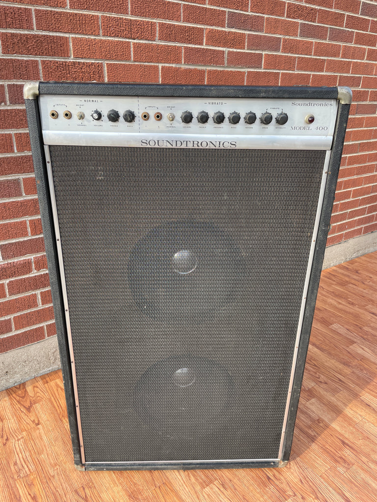 Vintage Soundtronics Model 400 2x12 Guitar Combo Amplifier - Kern ...