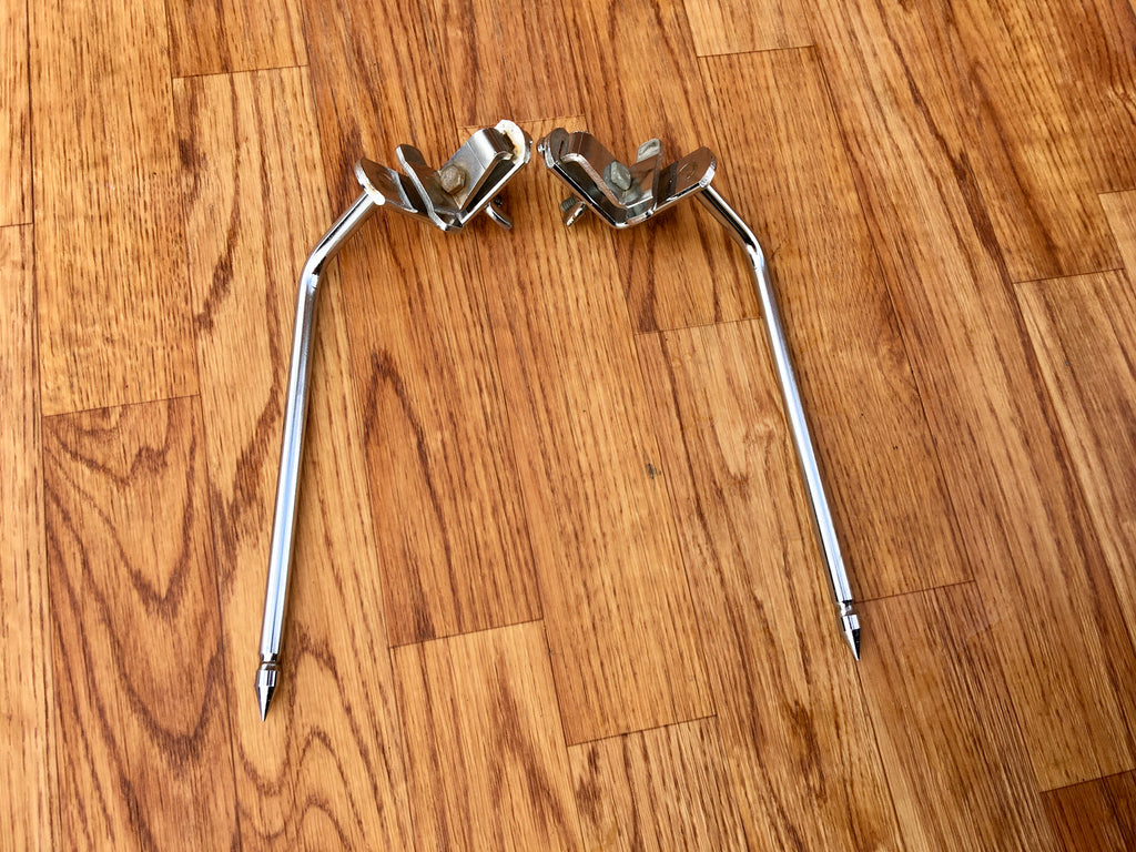 Vintage Ludwig Hoop Mounted Bass Drum Spurs 1960s/70s – Drugan's Drums ...