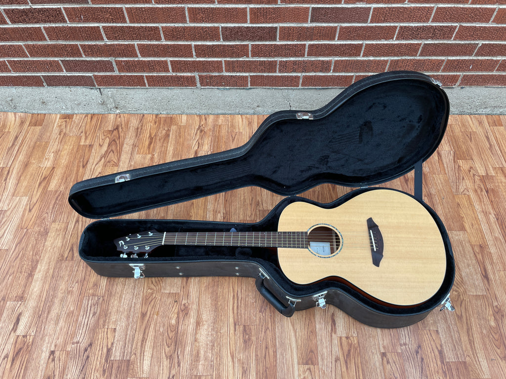 Breedlove AC200/SM Atlas Series Concert Acoustic Guitar Natural w/ Har ...