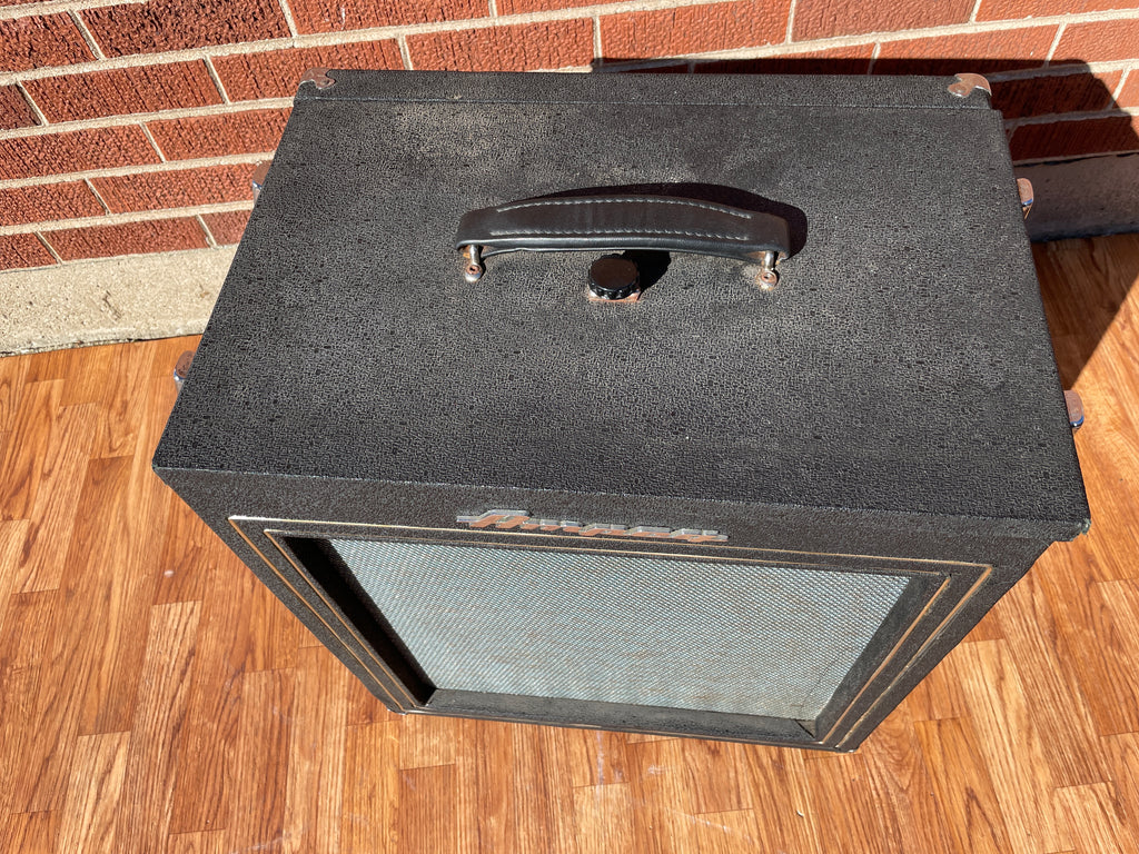 1967 Ampeg 1x15 Portaflex Flip Top Bass Cabinet w/ Original CTS Speake ...
