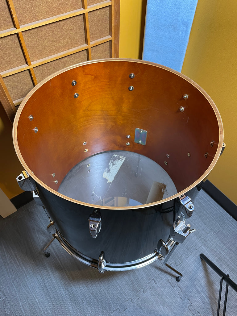 1980s Yamaha 16x18 Tour Custom 8000 Series Floor Tom Black FT-818C ...