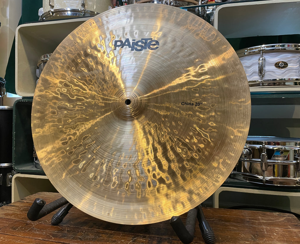 20" Paiste Prototype China Cymbal 1508g – Drugan's Drums & Guitars