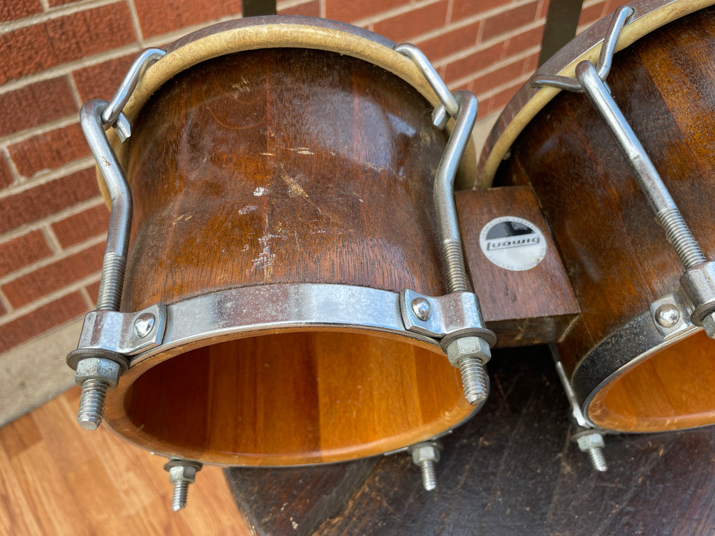 1980s Ludwig No. L-4012 7" & 8" Hand Bongos – Drugan's Drums & Guitars
