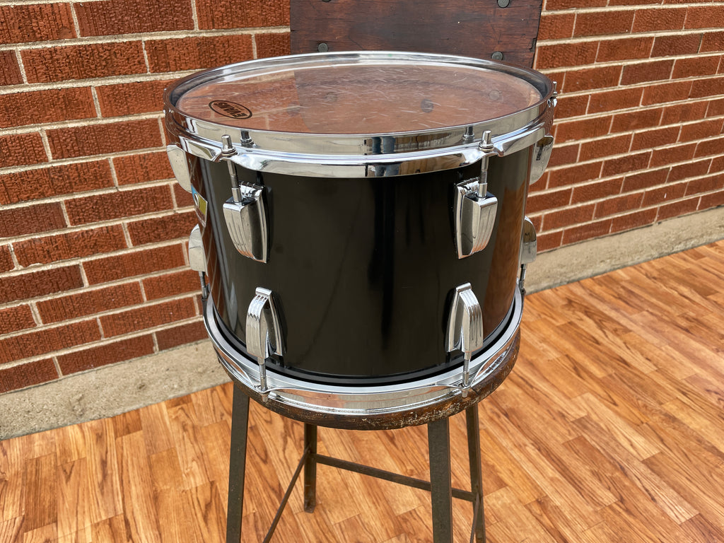 1970s Ludwig 9x13 Tom Drum Black Cortex 3-Ply – Drugan's Drums & Guitars