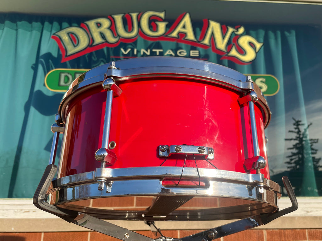 1993 Noble & Cooley 6x13 Horizon Series 7-Ply Snare Drum Red - Early M ...