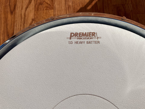Premier NOS 5.5x14 Signia Snare Drum Cherrywood Red 10-Lug 2055-CS ...