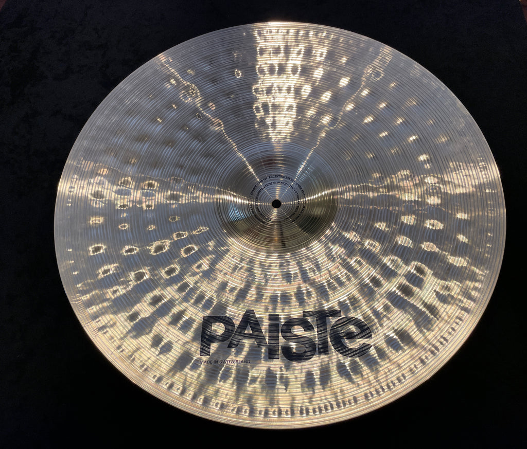 22" Paiste Signature Power Ride Cymbal 3884g – Drugan's Drums & Guitars