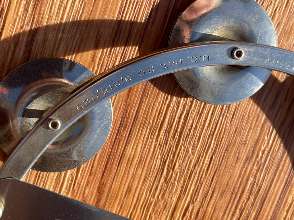 NOS Vintage Original Ralph Kester Ching Ring Hi-Hat Tambourine John Bo ...