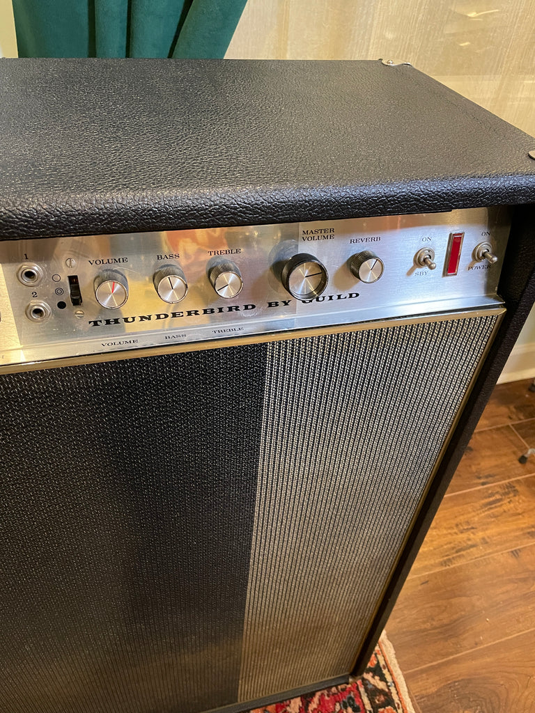 Vintage Guild Thunderbird 2x12 Tube Combo Amplifier w/ Tremolo & Rever ...
