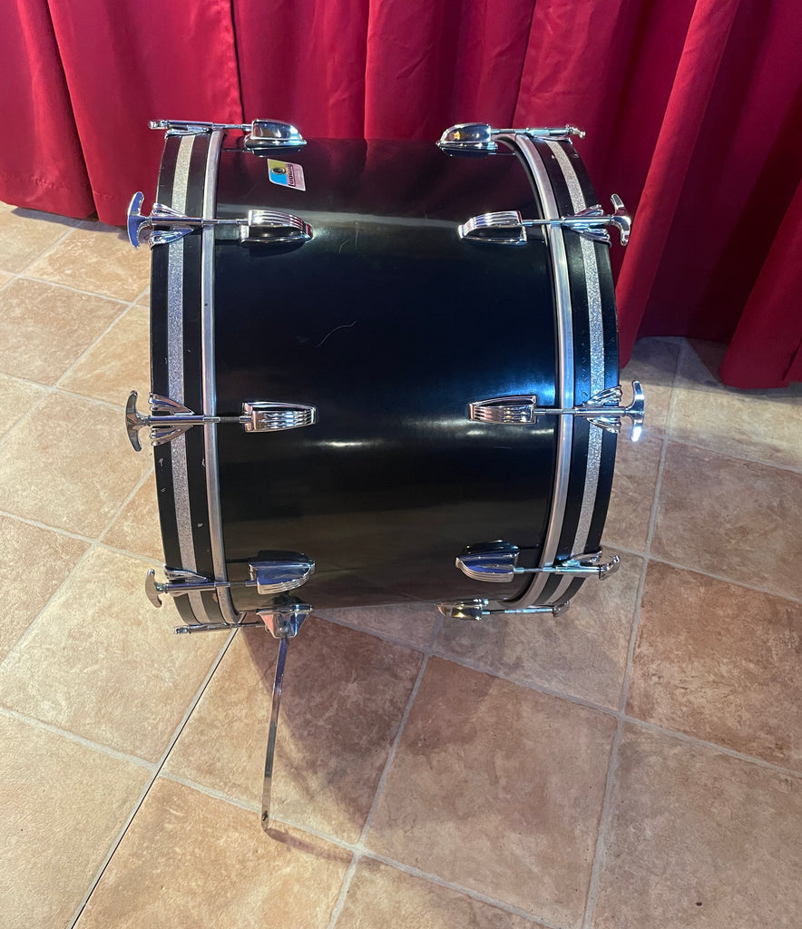 1970s Ludwig Super Classic Drum Set Black Cortex 22/13/16 – Drugan's ...