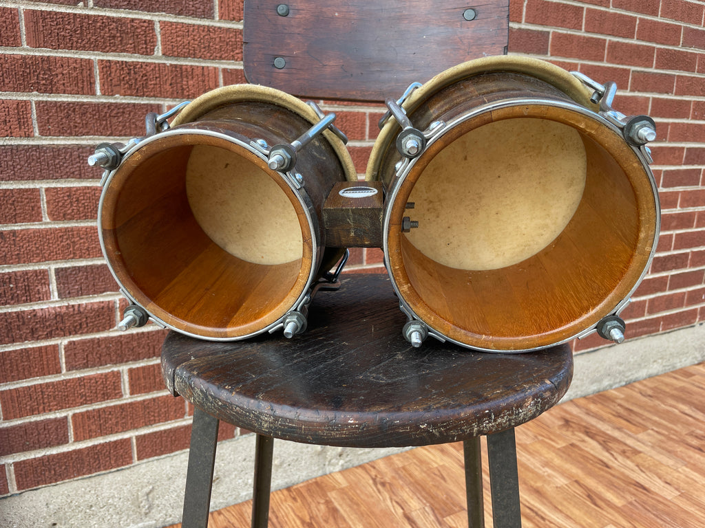 1980s Ludwig No. L-4012 7" & 8" Hand Bongos – Drugan's Drums & Guitars