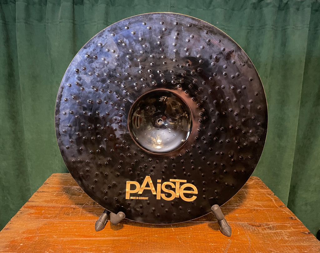 20" Paiste Alpha Metal Ride Cymbal Black 2710g Slipknot – Drugan's ...