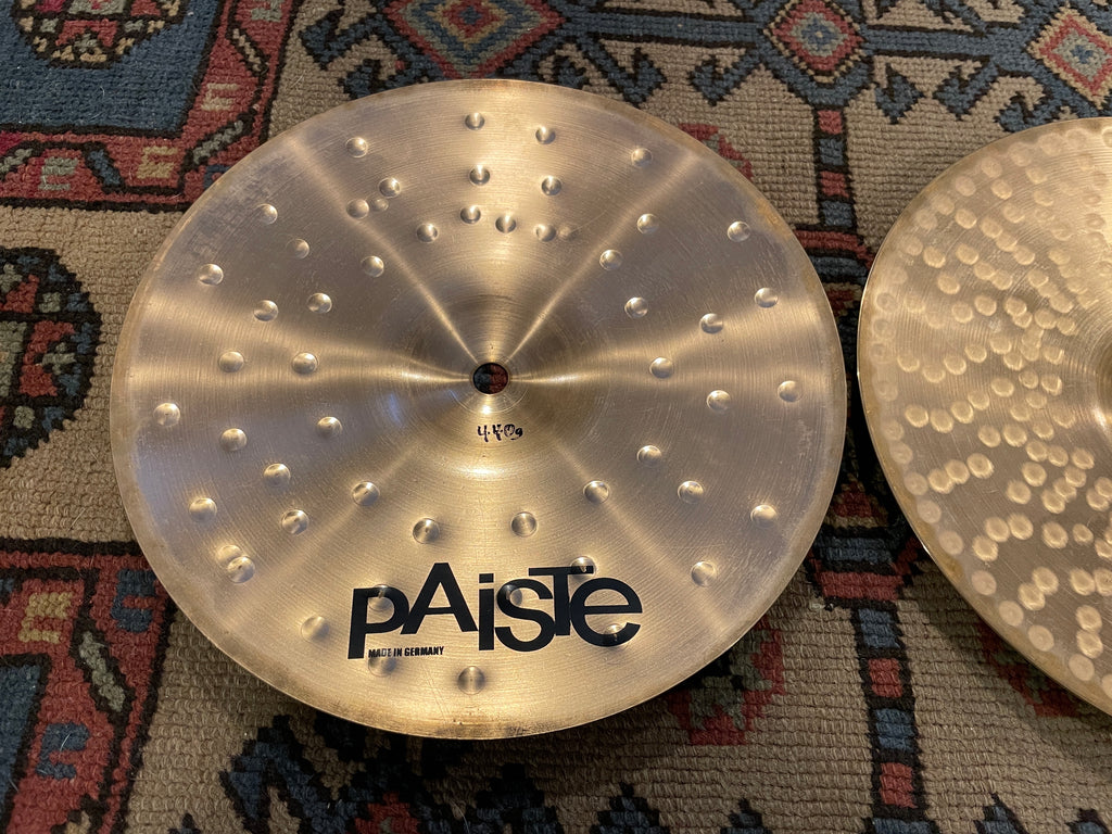 10" Paiste Alpha Mini X-Hats Hi-Hat Cymbal Pair 440g/664g – Drugan's ...