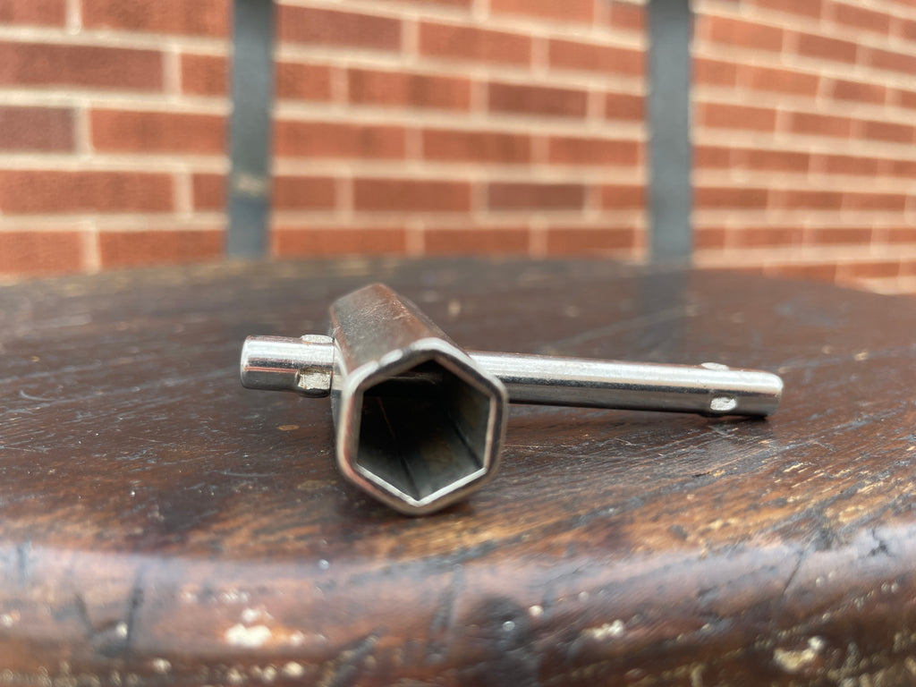 Vintage Ludwig / Gretsch Rail Consolette Hex Drum Key – Drugan's Drums ...