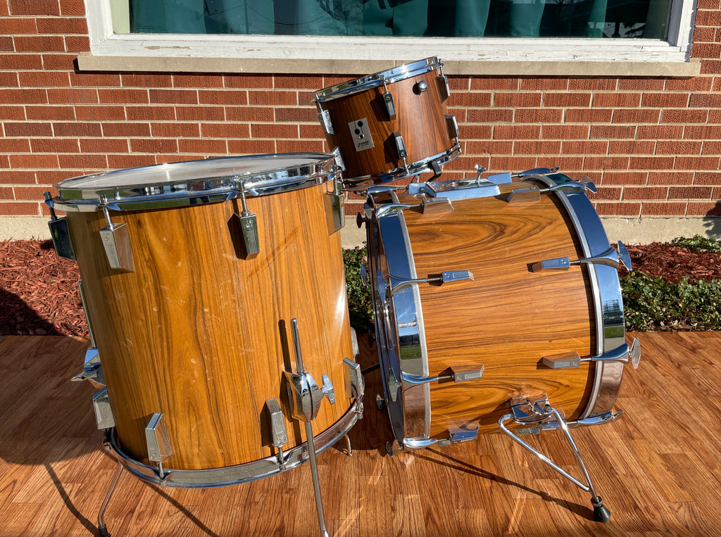1980s Sonor Phonic Drum Set Rosewood 22/13/16 – Drugan's Drums & Guitars